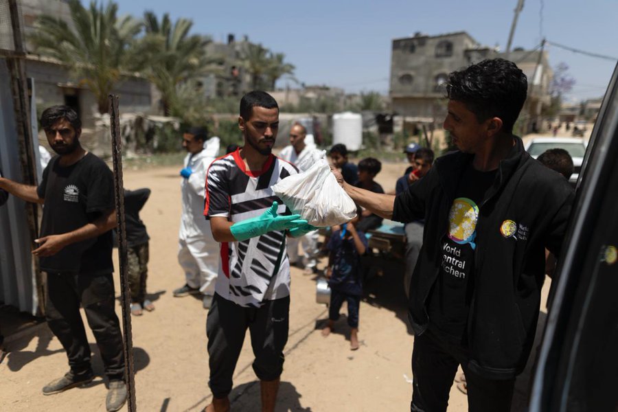 WCK teams are delivering tens of thousands of meals to...